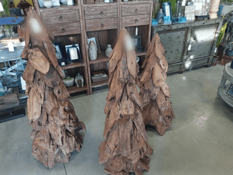 Teak Chunk Tree - T. Gregory Imports
