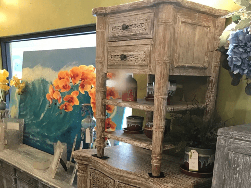 Tropical Nightstand - T. Gregory Imports
